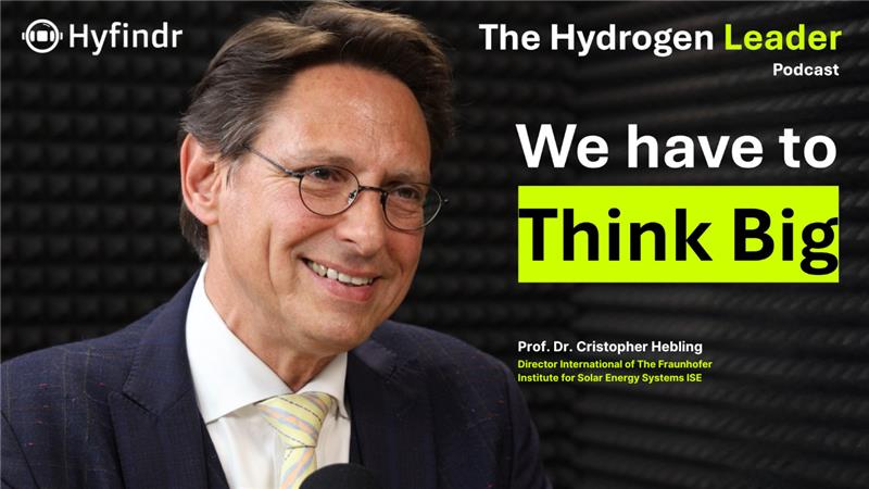 Prof. Hebling on Global Hydrogen Leadership & Innovation